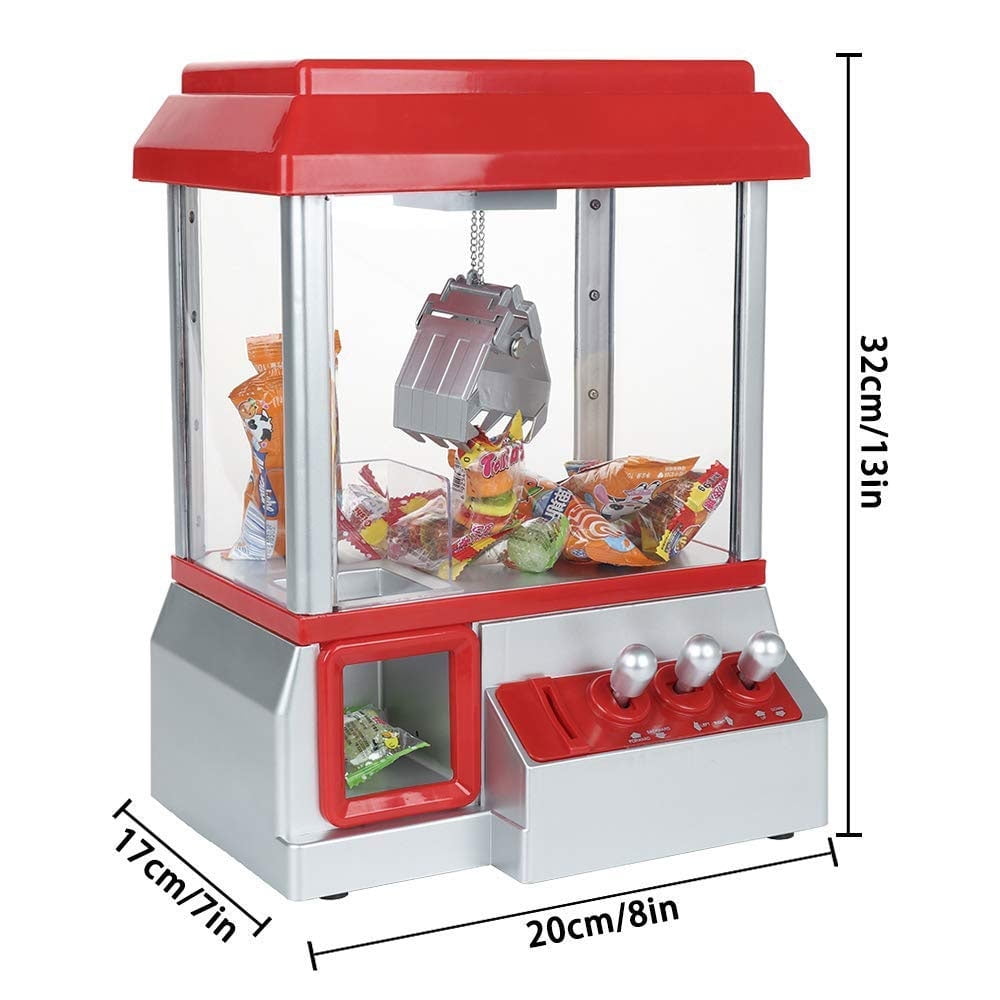 Mini Arcade Claw Machine for Kids & Adults - Electronic Game with ...
