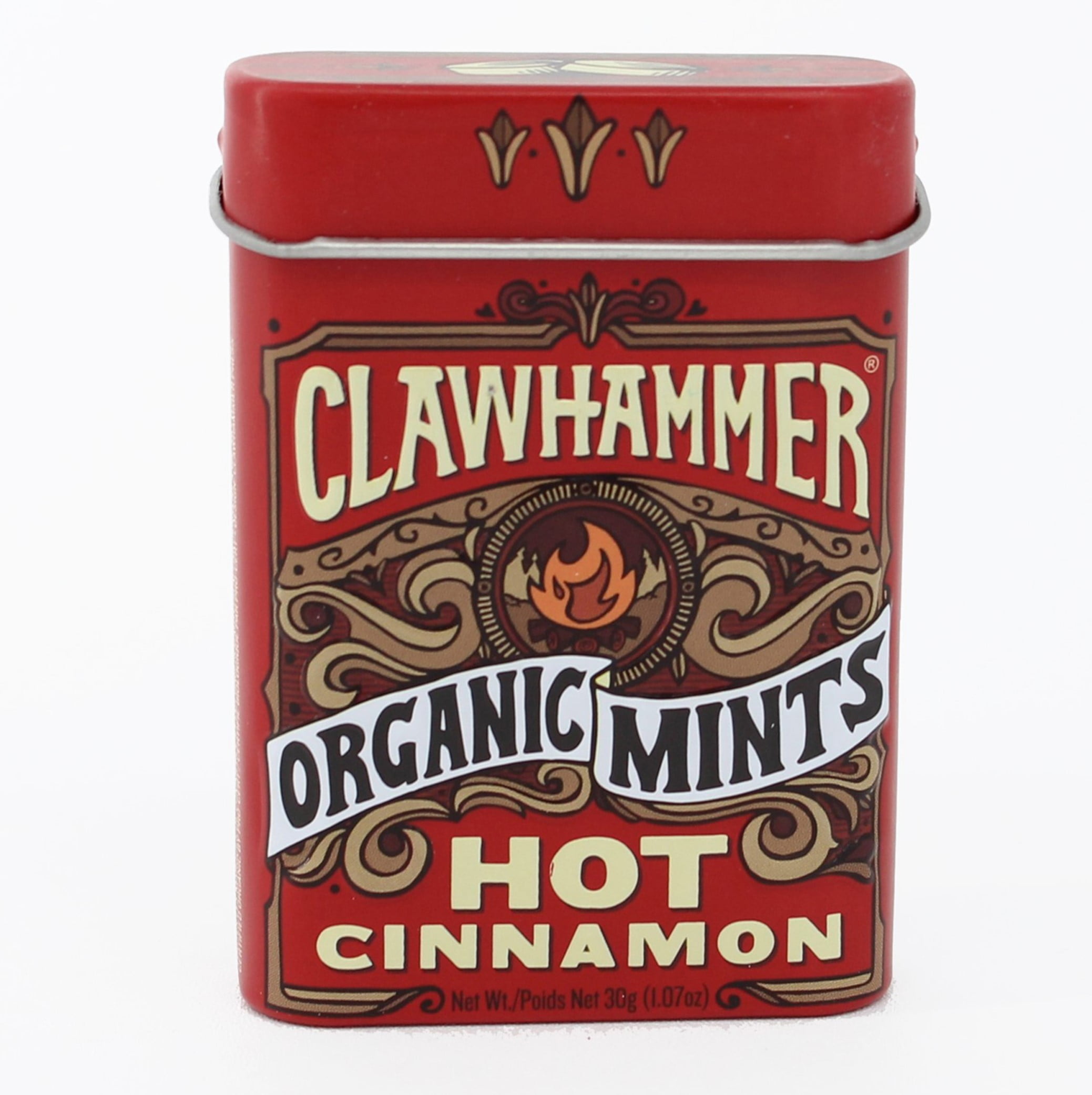 Clawhammer Hot Cinnamon Organic Mints, Contains No Priority Allergens ...