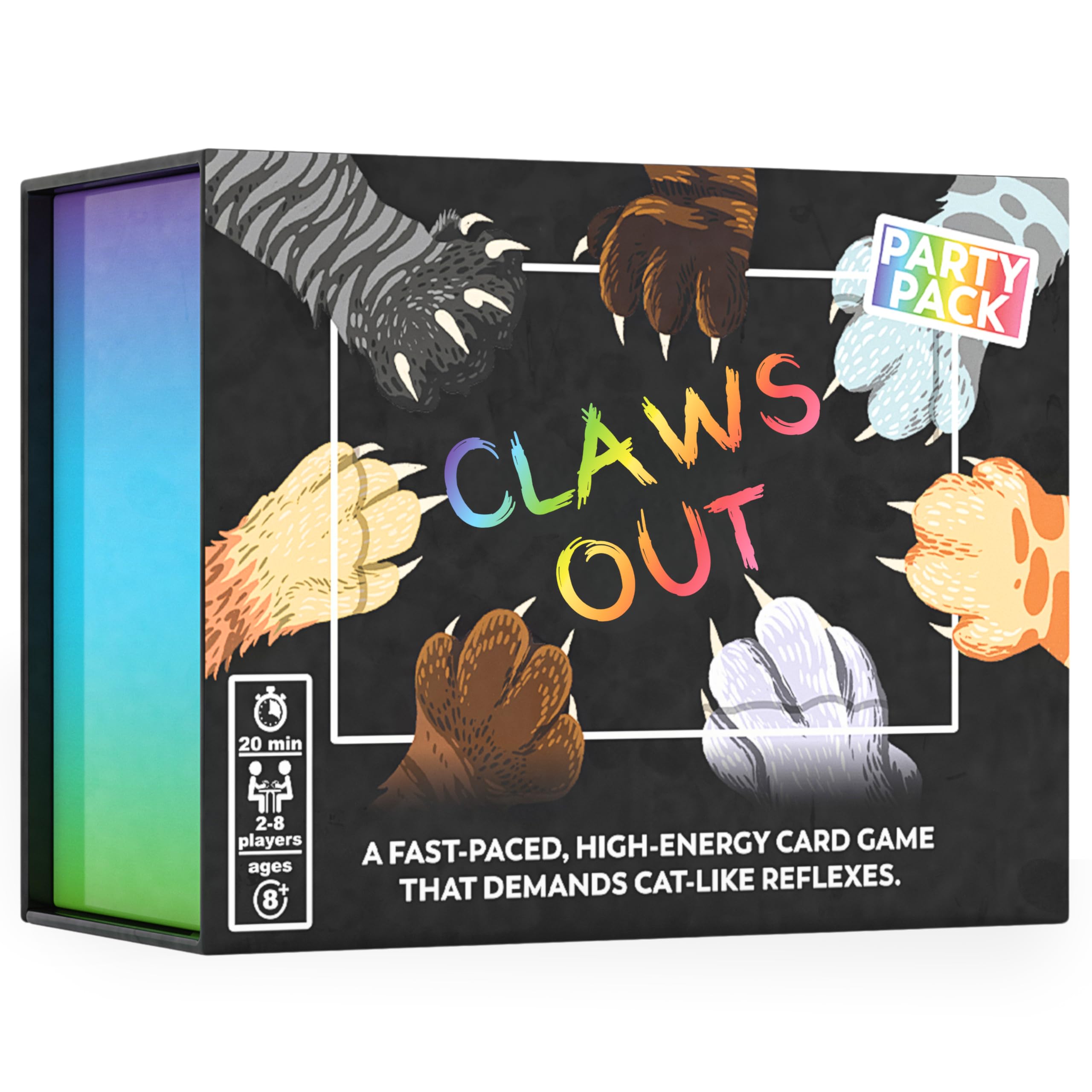 Claws Out Fun Card MSF2 Game - Hilarious, Fast and Fun Card Game for ...