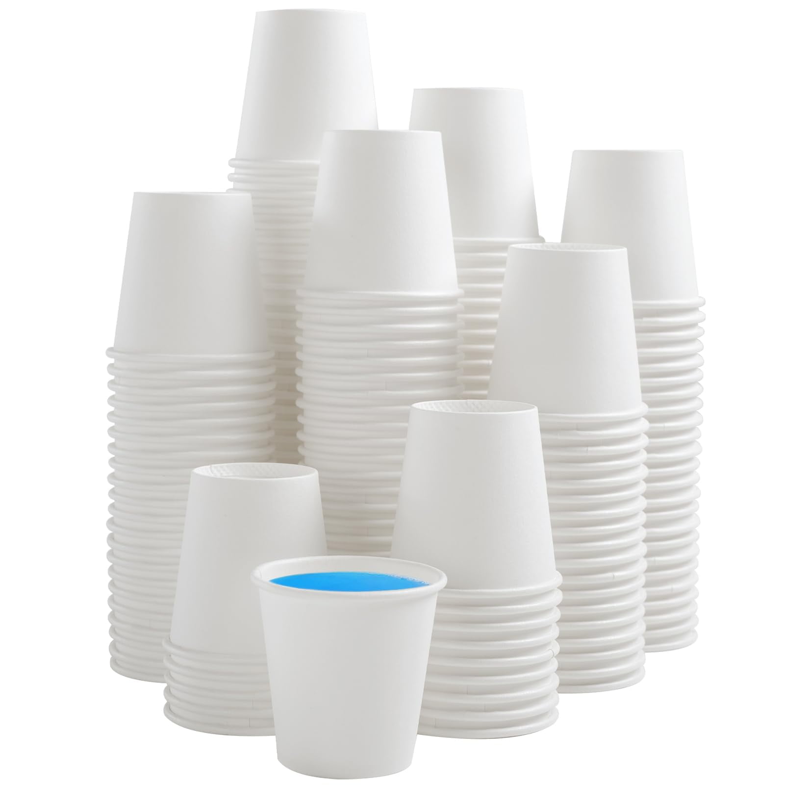 Clawsoff 300 Count 3 oz Bathroom Cups, Disposable Mouthwash Cup, Small ...