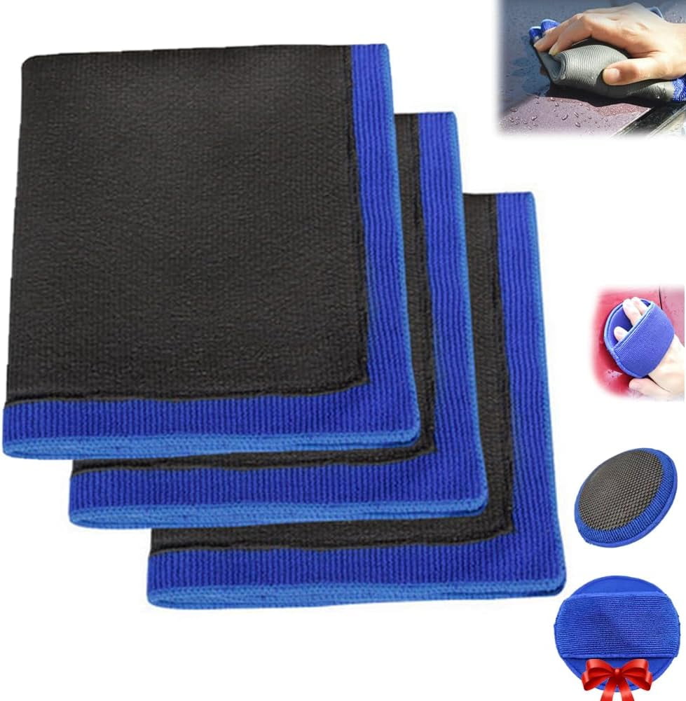 Clay Bar Towel for Car Detailing, Car Magic Clay Towel, Decontamination ...