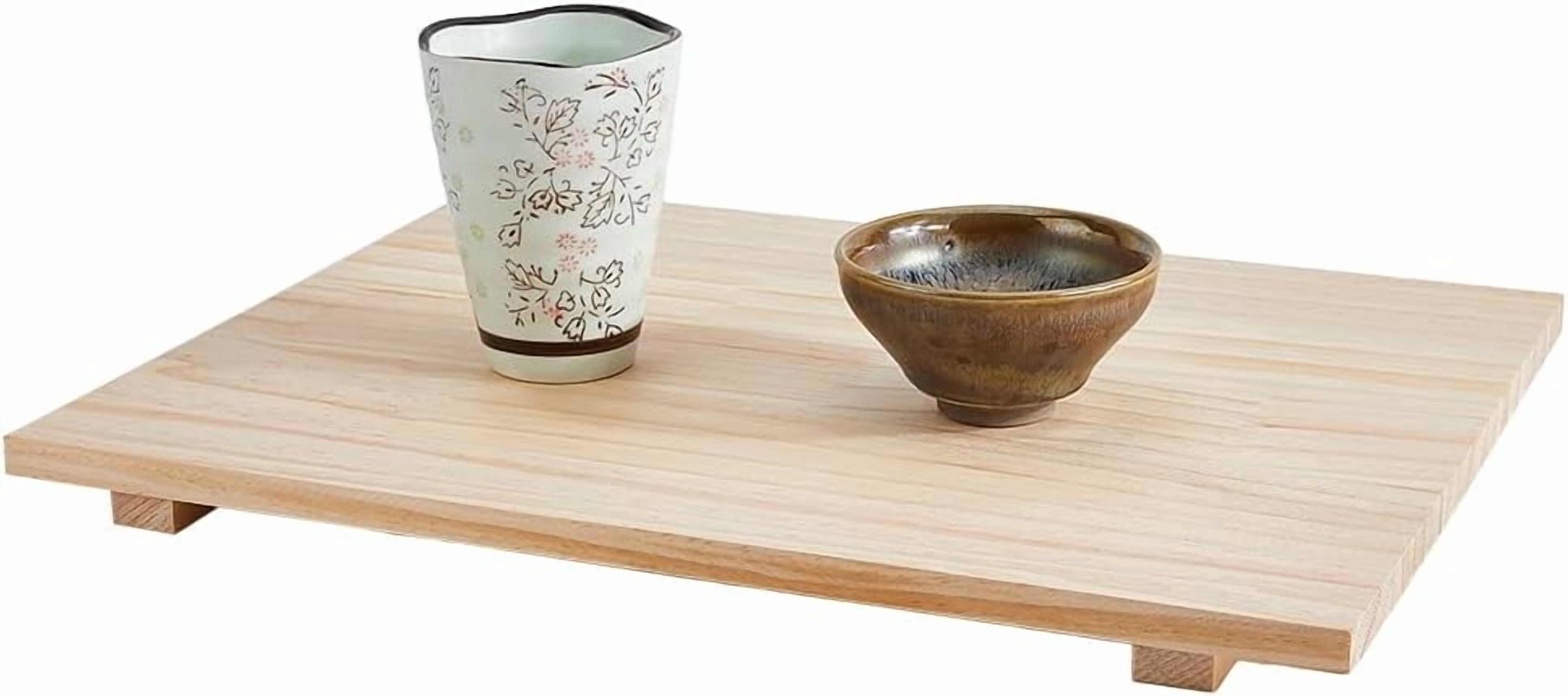 Clay Board Wooden Mat Mud Board 40x30x2.4cm Rectangle Wood Risers ...