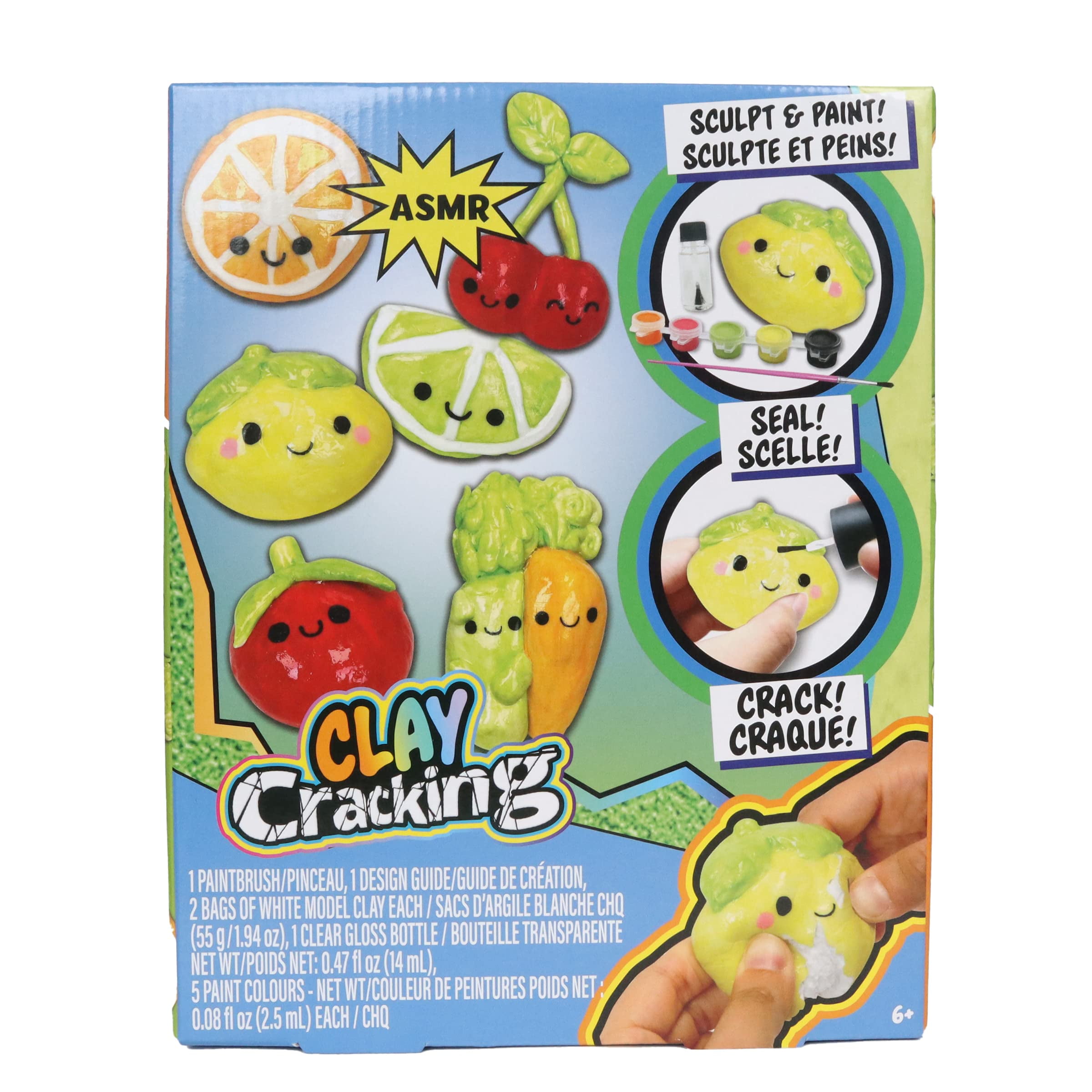 Clay Cracking - Fruits & Veggies - Walmart.com