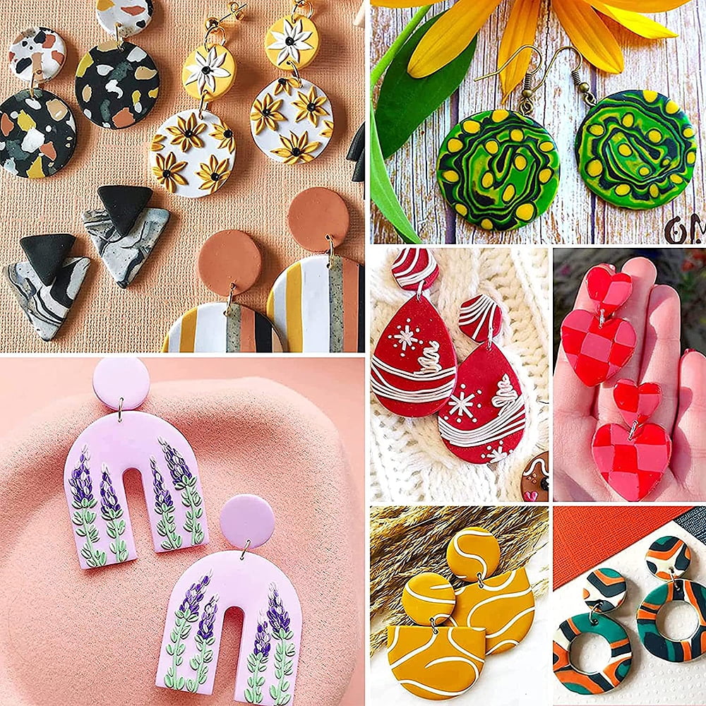 Clay Cutter,Cutters 126pcs Clay Circle Shape Cutters Clay Molds 40 ...