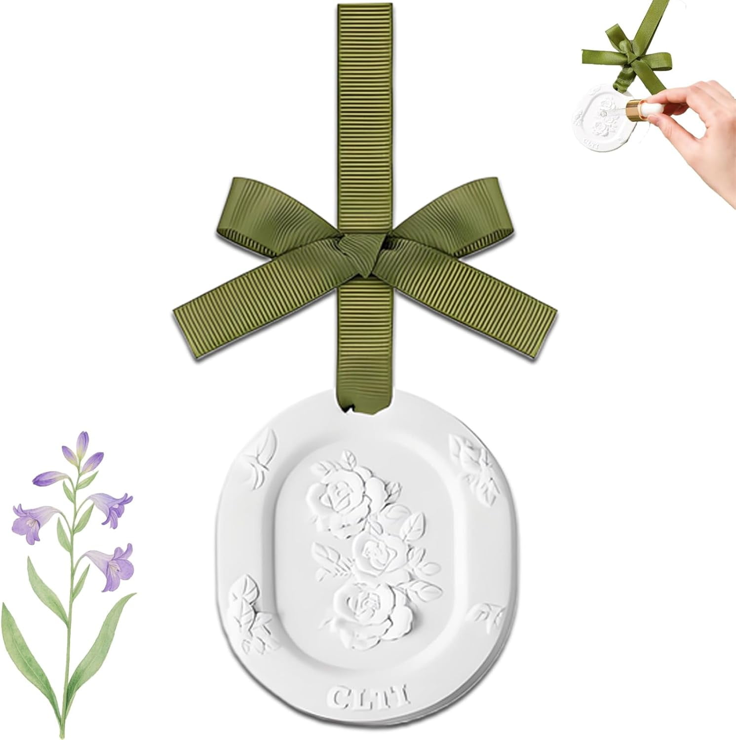 Clay Disk Essential Oil, Passive Diffusers for Essential Oils,Car ...