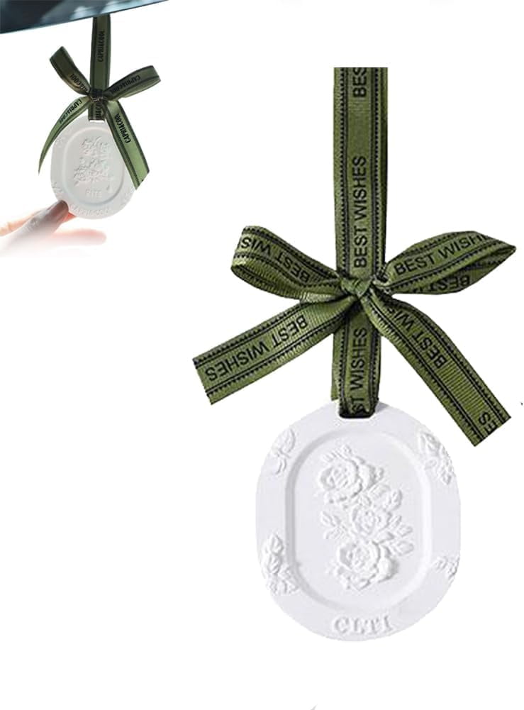 Clay Disk Essential Oil,Plaster Passive Essential Oil Diffuser,Floral ...