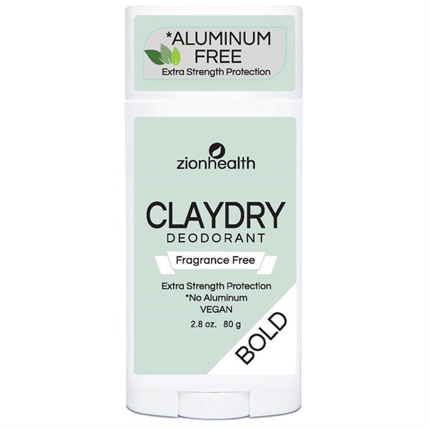Clay Dry Bold - Fragrance Free Deodorant 2.8 oz - Walmart.com