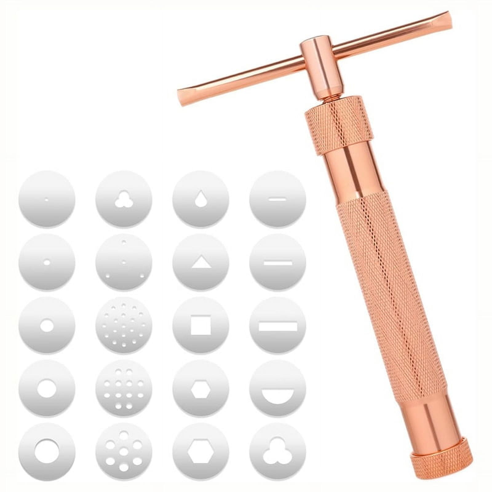 Clay Extruder,Fondant Extruder Stainless Steel Clay Extruder with 20 ...