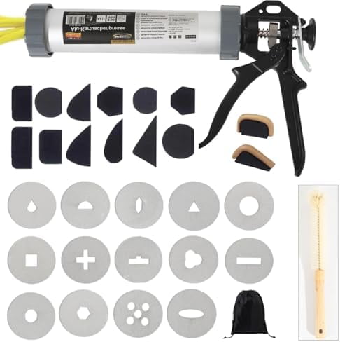 Clay Extruder Tool - Handheld Clay Gun with 14 Plates for Sculpting and ...