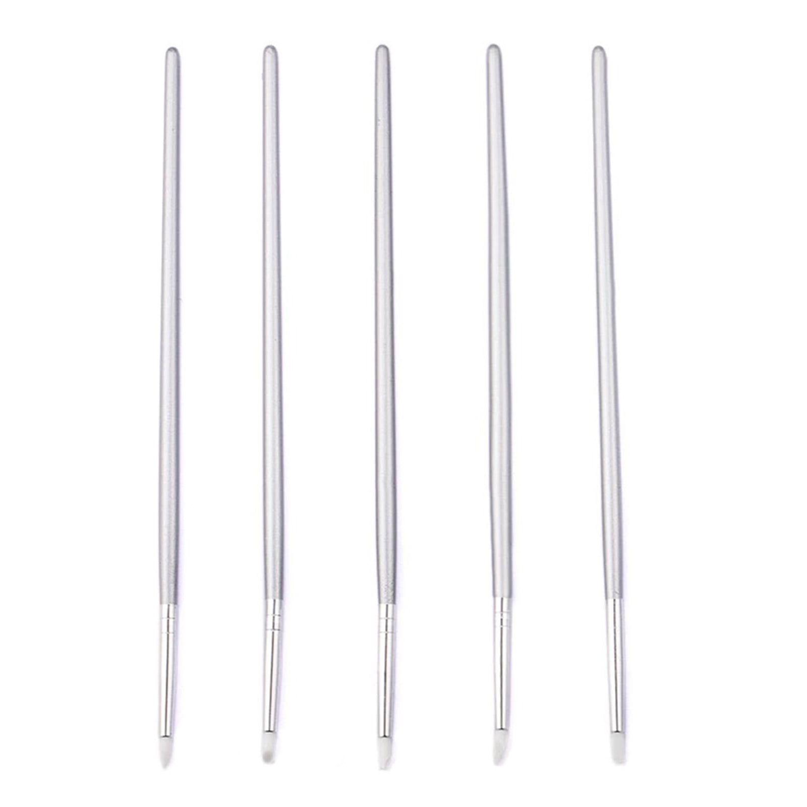 Clay Flexible Rubber Tip Shaping Pen Wipe Out Painting Brushes Carving ...