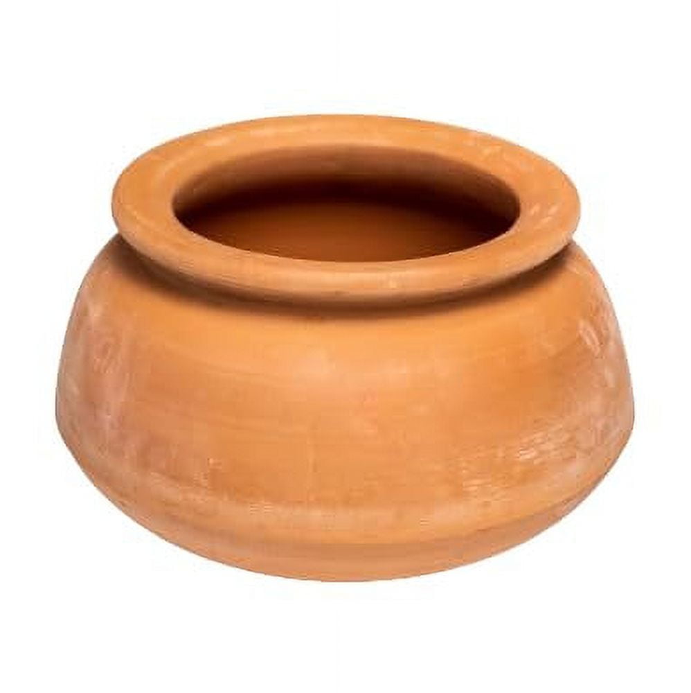 Clay Handi, Red-Ochre (Gerua) | Exclusive Range Unglazed Earthen Pot ...