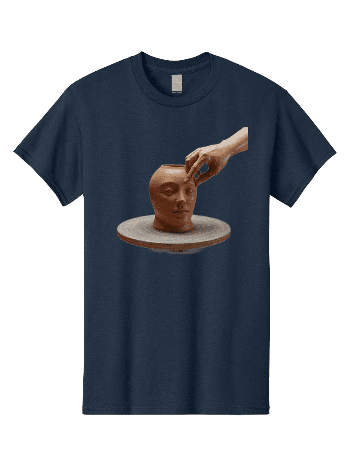 Clay-Head-Vessel Mens Graphic Tee, 100% Cotton, Casual Summer Wear ...