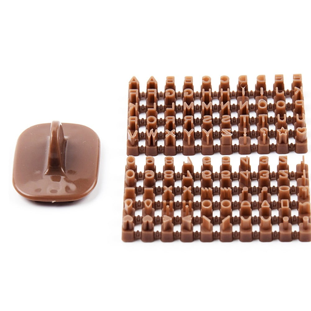 Clay Letter Stamp Decorative Printing Mould Can Be Used For Pottery Or ...