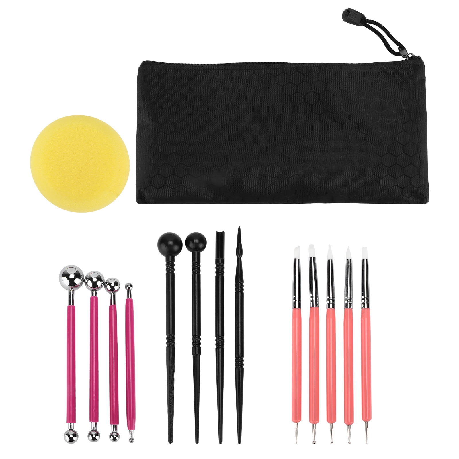 Clay Modeling Set with 15 Tools for Crafters and Artists - Walmart.com