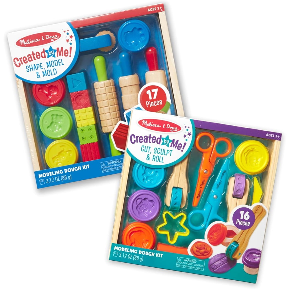 Clay Play Activity Set - With Sculpting Tools and 8 Tubs of Modeling ...