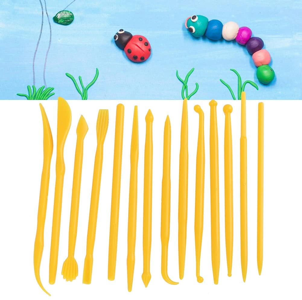 Clay Sculpture Pottery DIY, 14Pcs Plastic, Compact Appearance, Soft ...