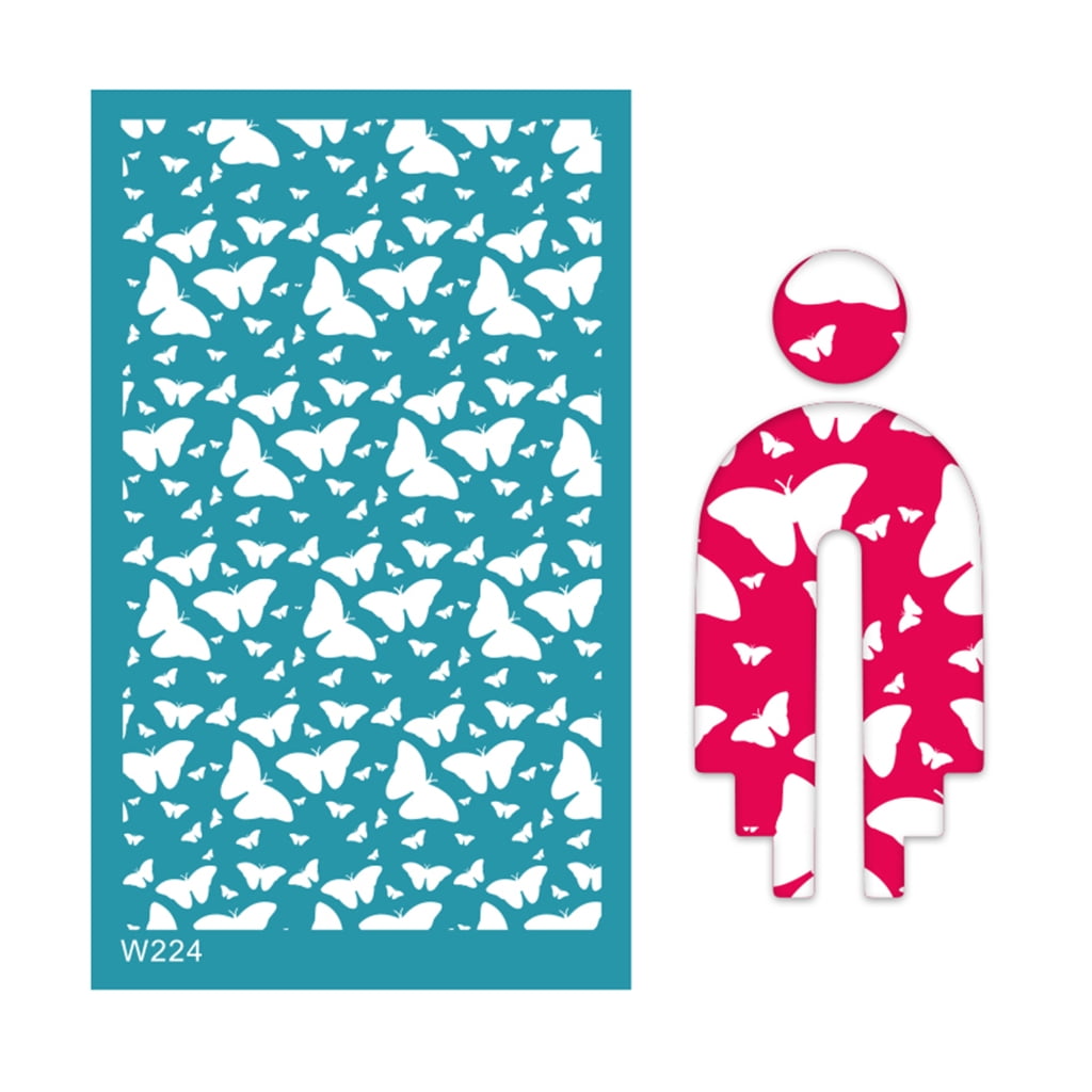 Clay Silk Screen Stencils Reusable Silkscreen Print Tool for Wall Paper ...
