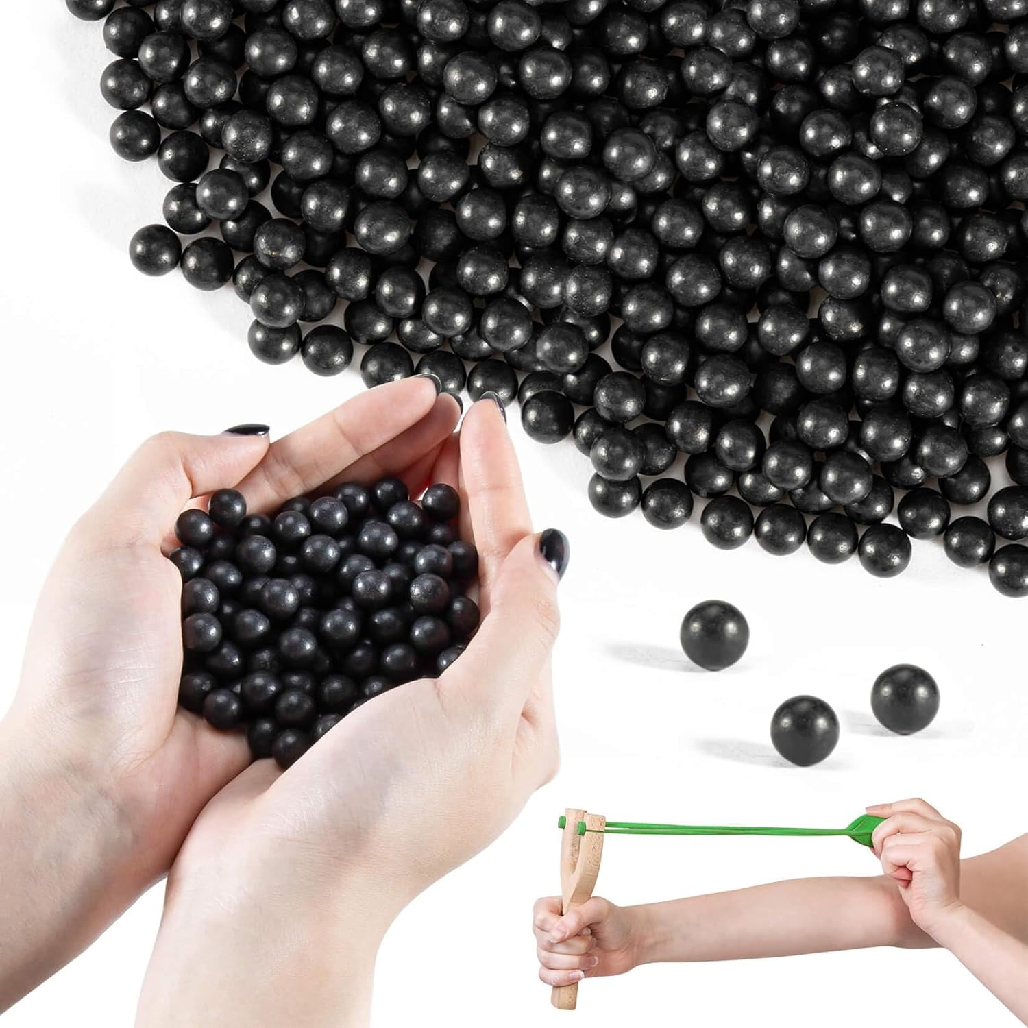 Clay Slingshot Ammo - Sling Shot Ammo Balls Biodegradable Professional ...