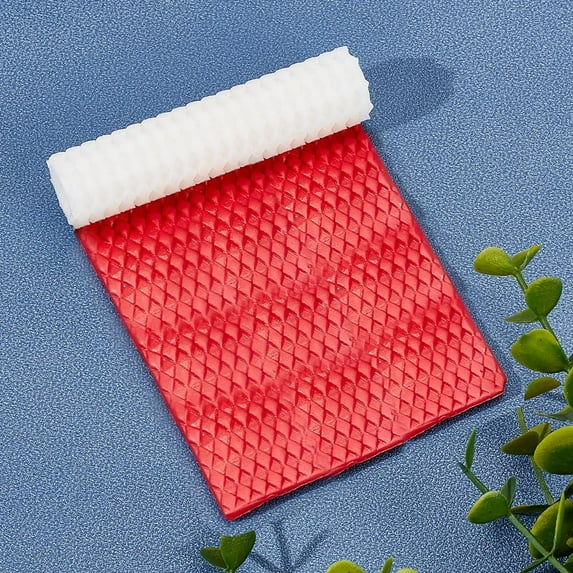 Clay Texture Roller Polymer Clay Roller Rhombuses Shaped Texture Roller ...