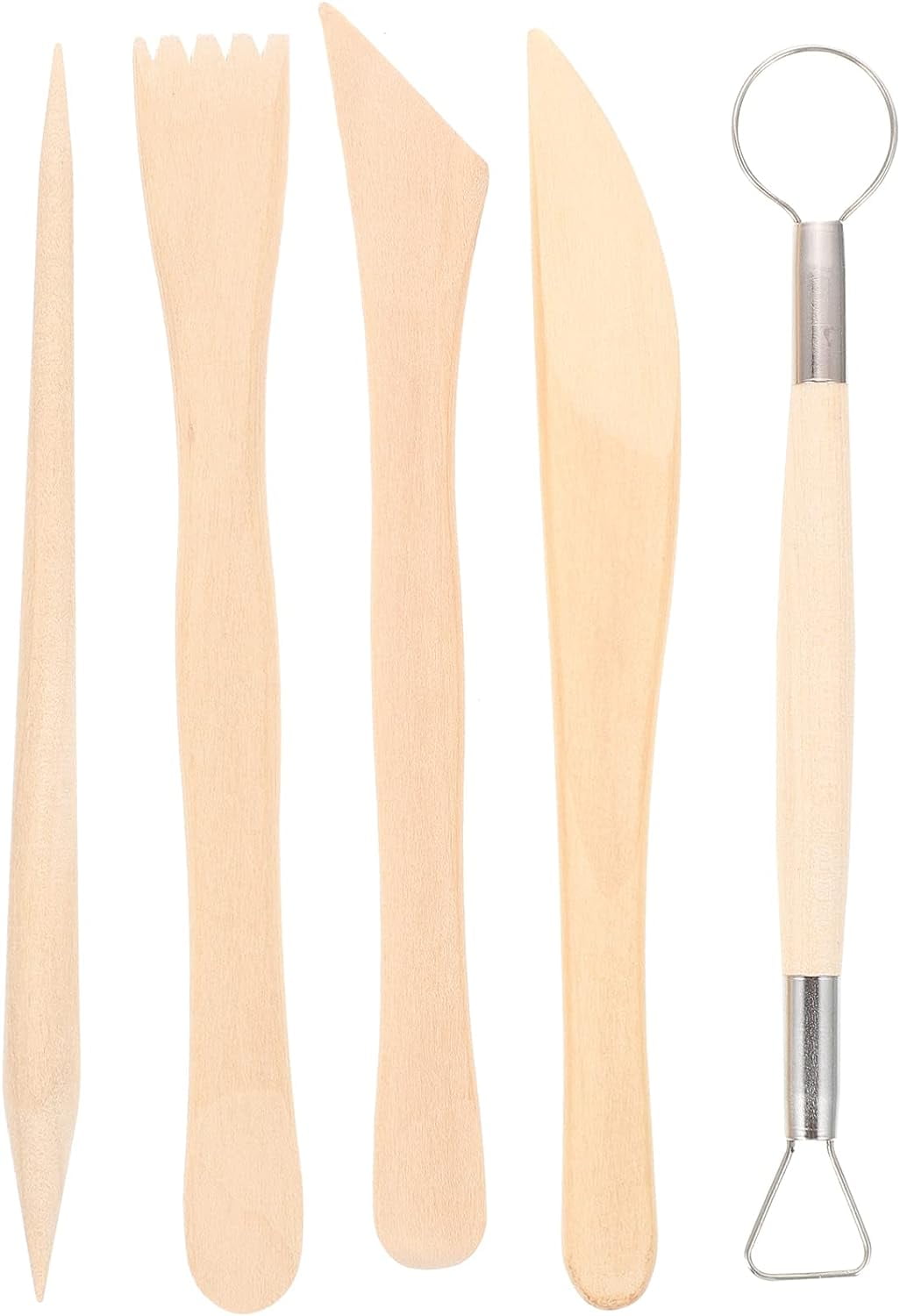 Clay Tools 2 Sets of Children Pottery Tools Daily Use Sculpting Tools ...