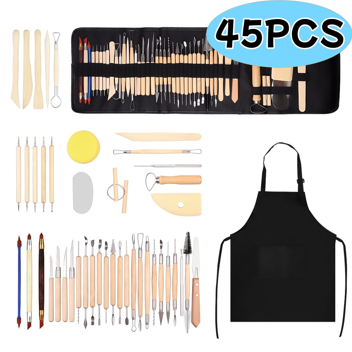 Clay Tools Carving Tools Polymer Clay Tools Modeling Tools Kit for DIY ...