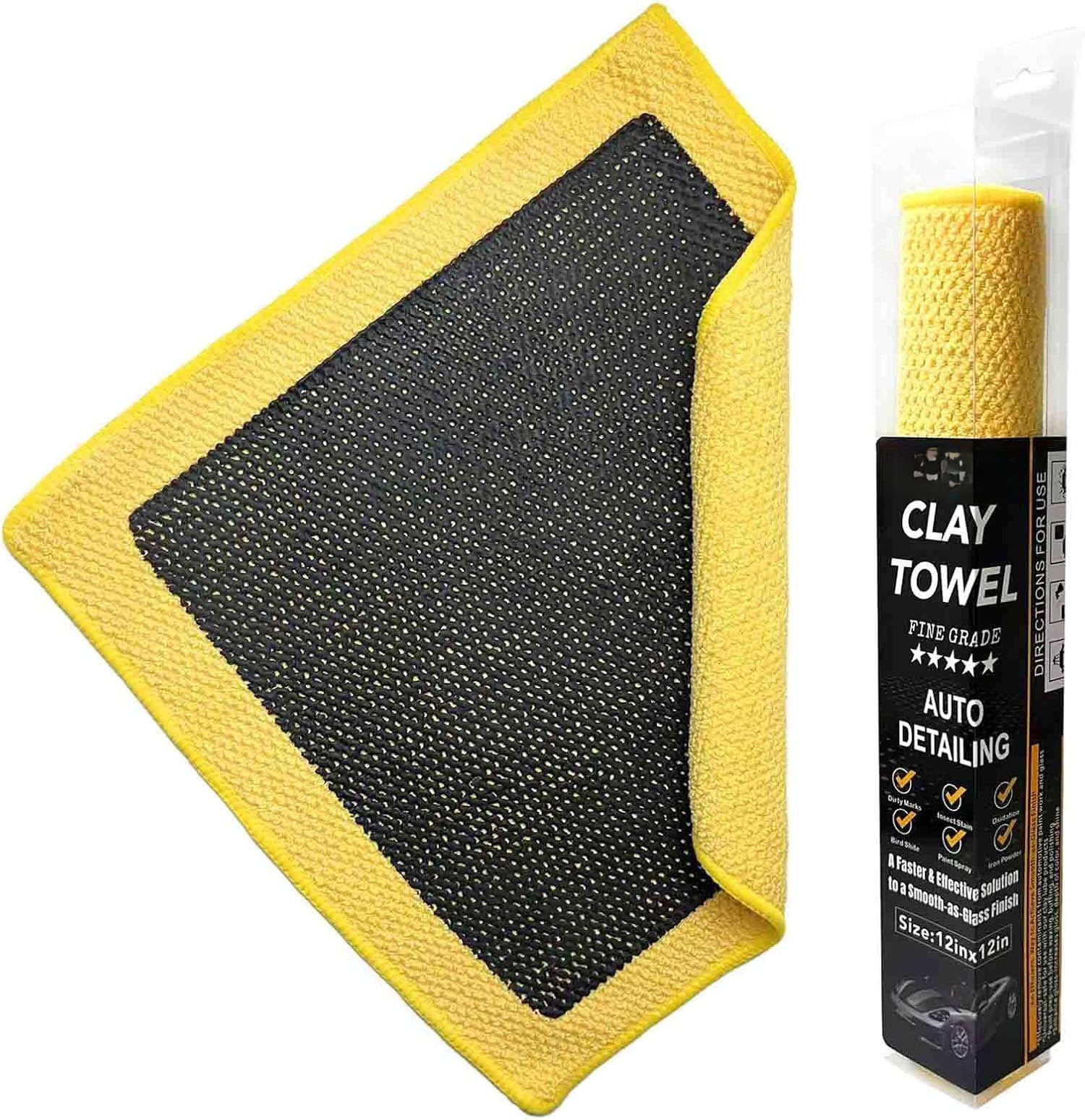 Clay Towel 3.0 Ver - Clay Towel for Detailing to Remove Overspray ...