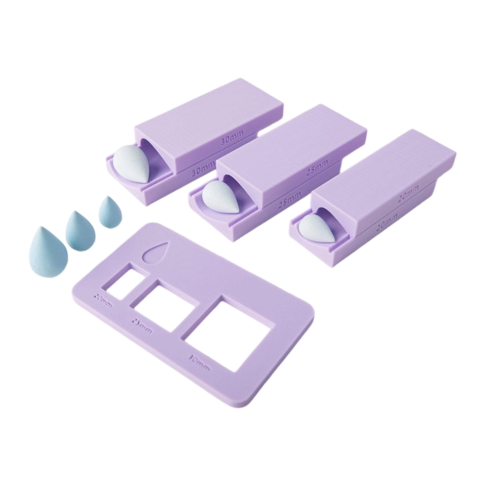 Clay Water Bead Maker Mold with 3 Sizes Clay Beads Maker Tool Plastic ...