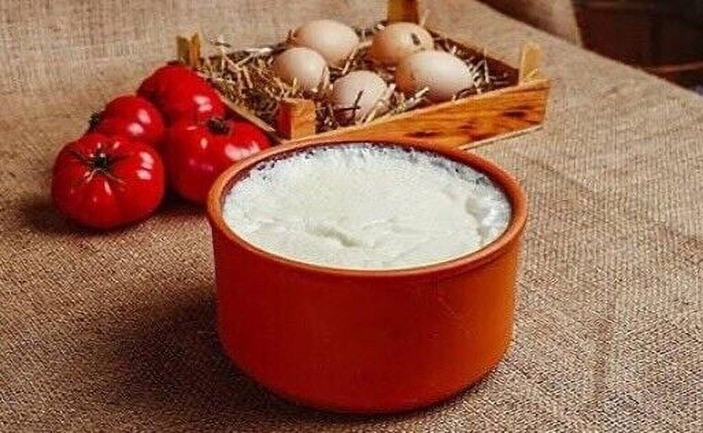 Clay Yogurt Pot, Earthen Terra Cotta Deep Mix Bowl, Capacity 2 Lt ...