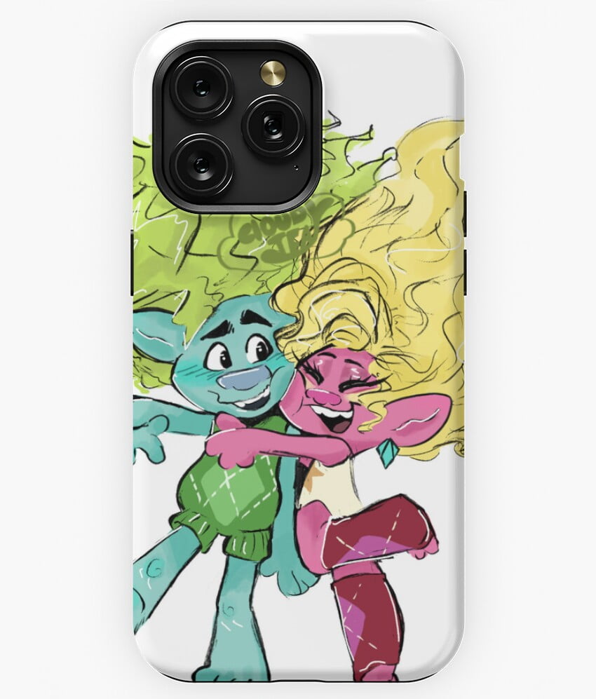 Clay and Viva Hug Time Trolls M731 Phone Case for iPhone 17 16 15 14 13 ...