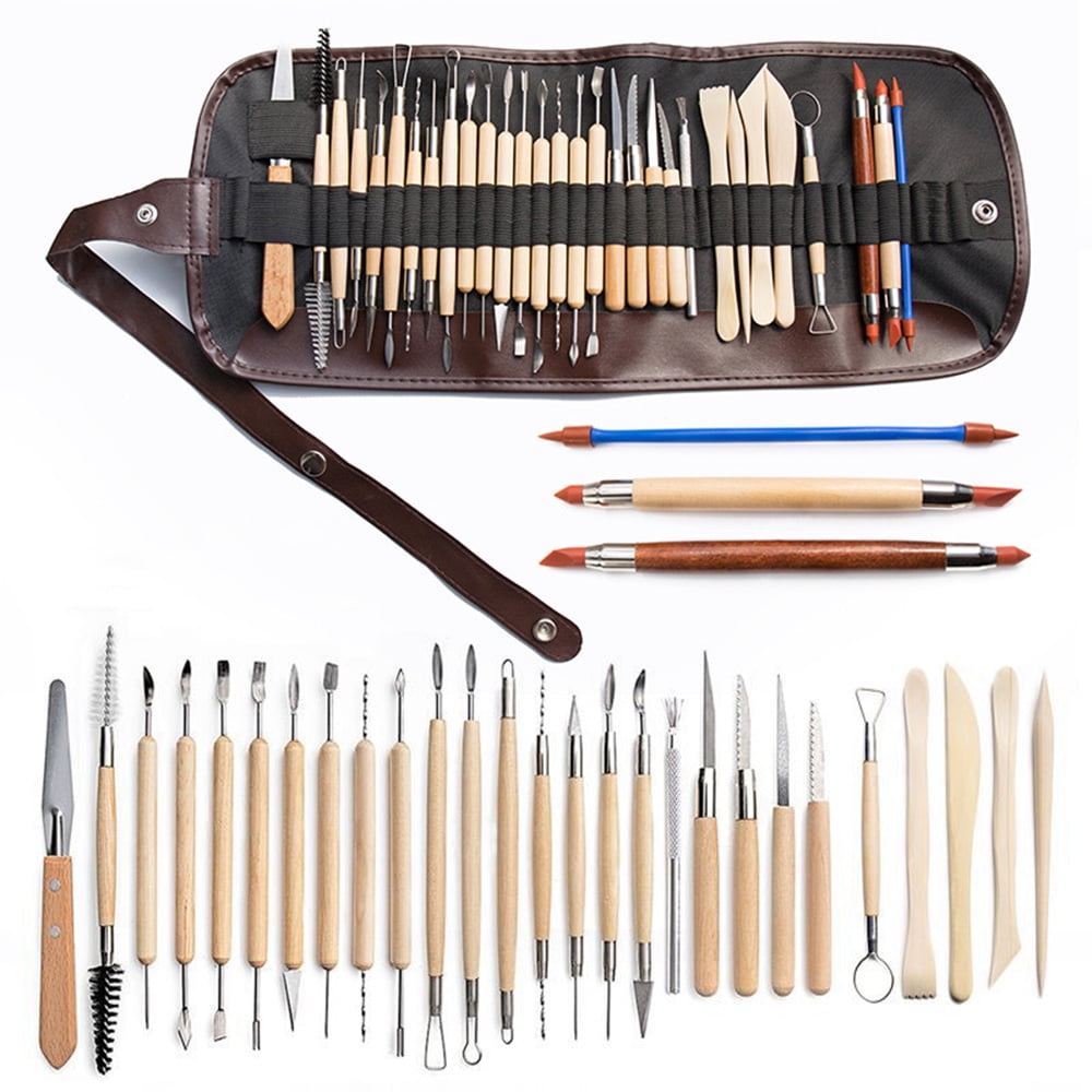 Clay pottery tool set 32/30/22 pieces clay clay carving knife silicone ...