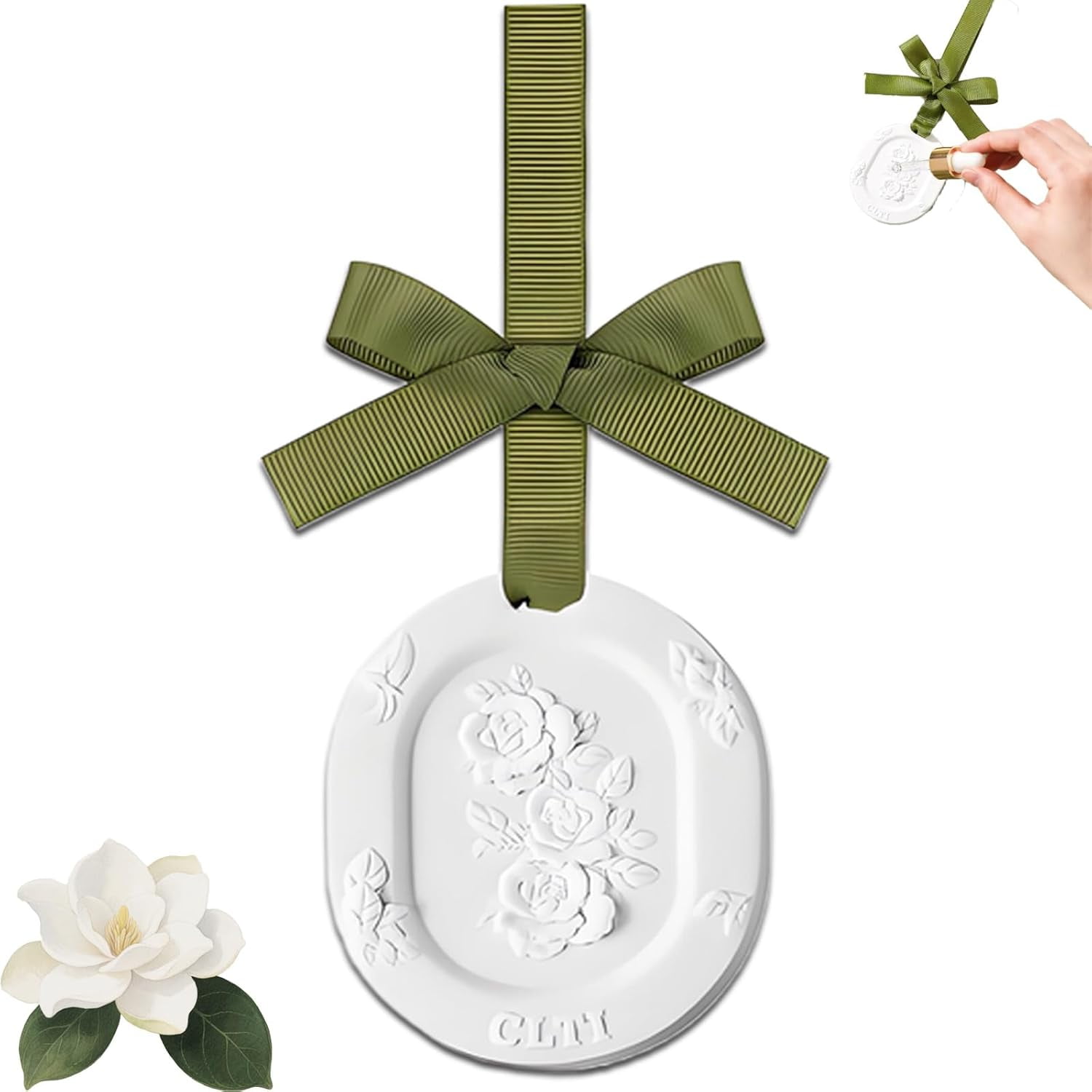 Claydisc Essential Oil, Passive Diffusers for Essential Oils, 6 Aroma ...