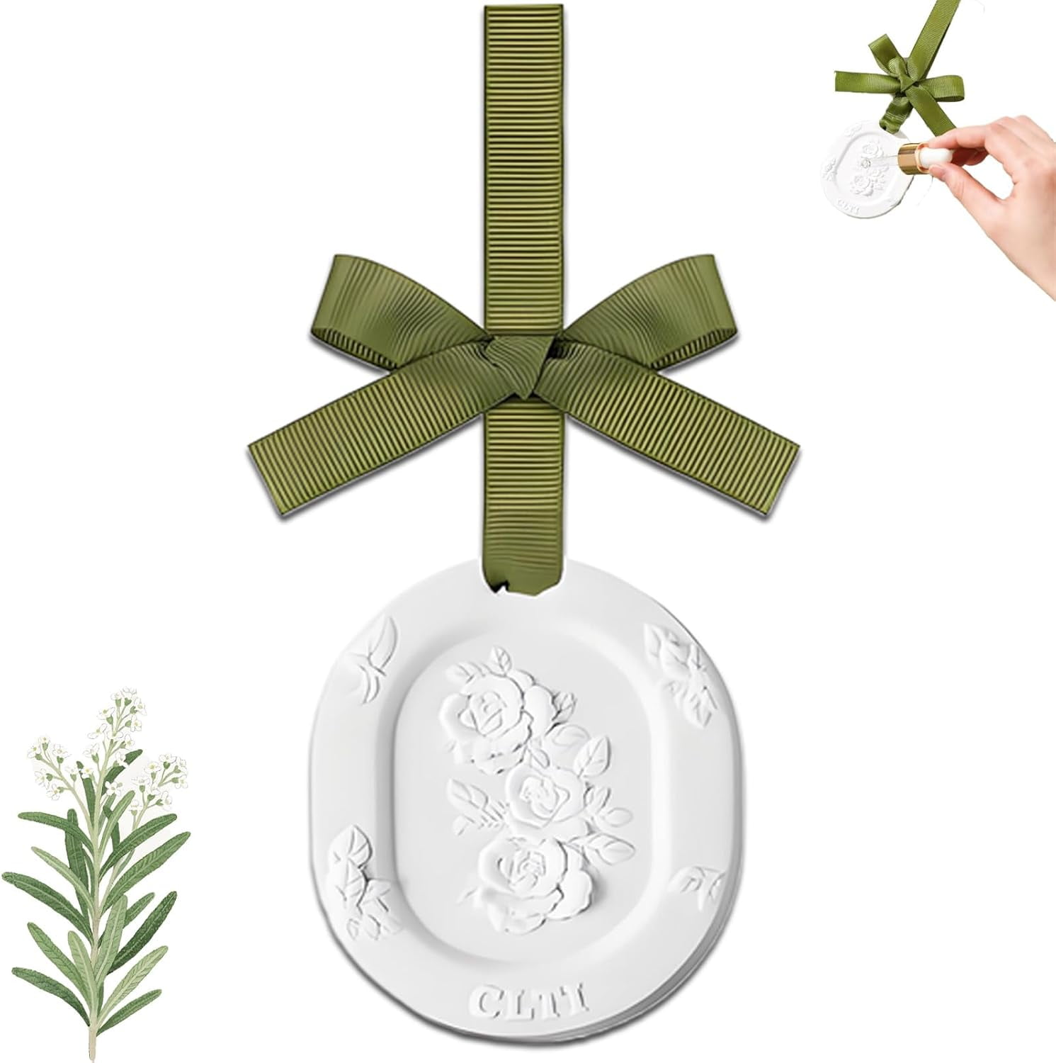 Claydisc Essential Oil, Passive Diffusers for Essential Oils, 6 Aroma ...