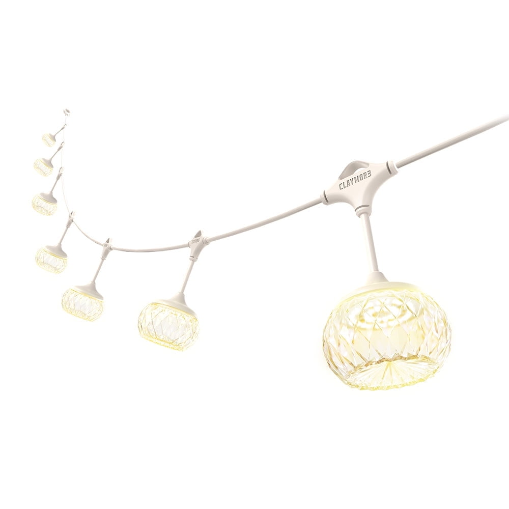 Claymore Cadena 7 String Lights - LED Outdoor String Lights for ...