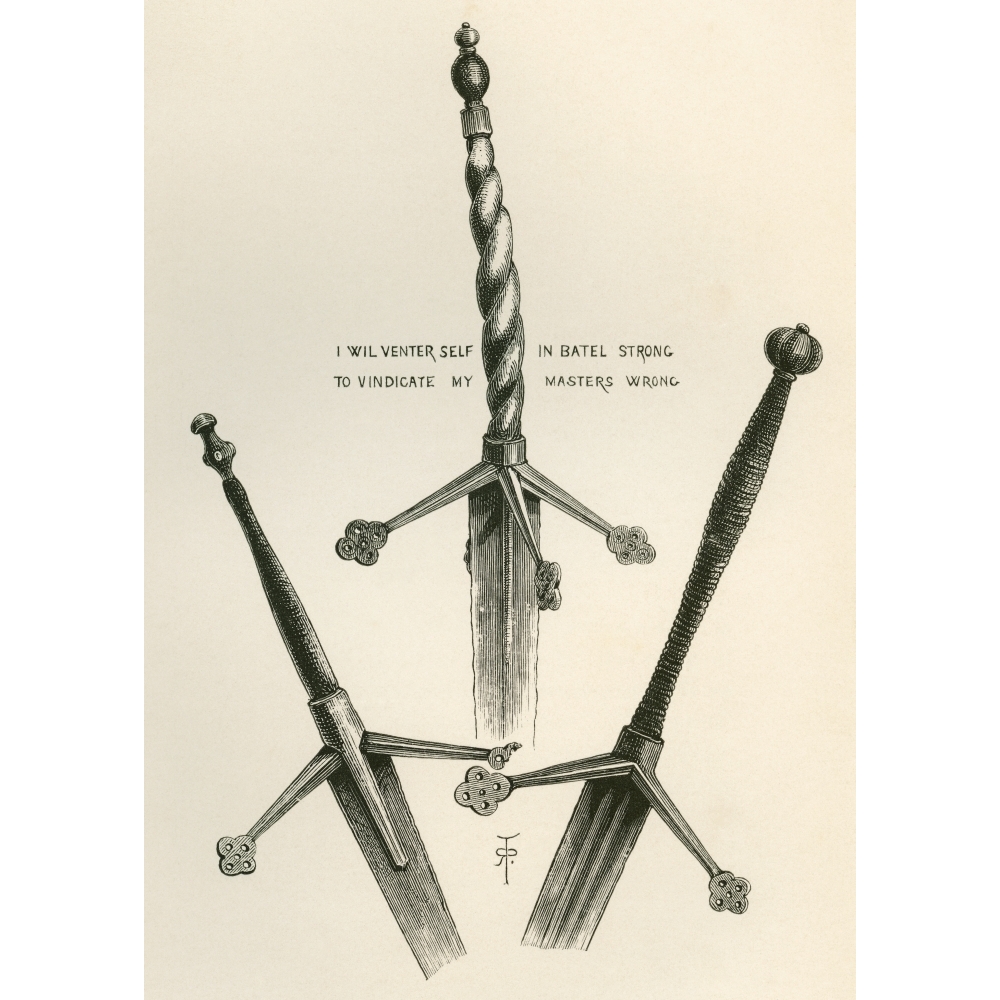 Claymores Or Scottish Late Medieval Two-Handed Longswords In Warwick ...