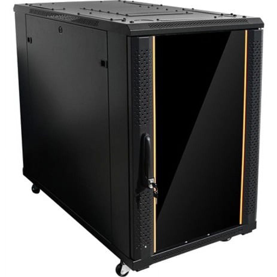 Claytek 18U 1000mm Depth Rack-mount Server Cabinet with 2U Drawer ...