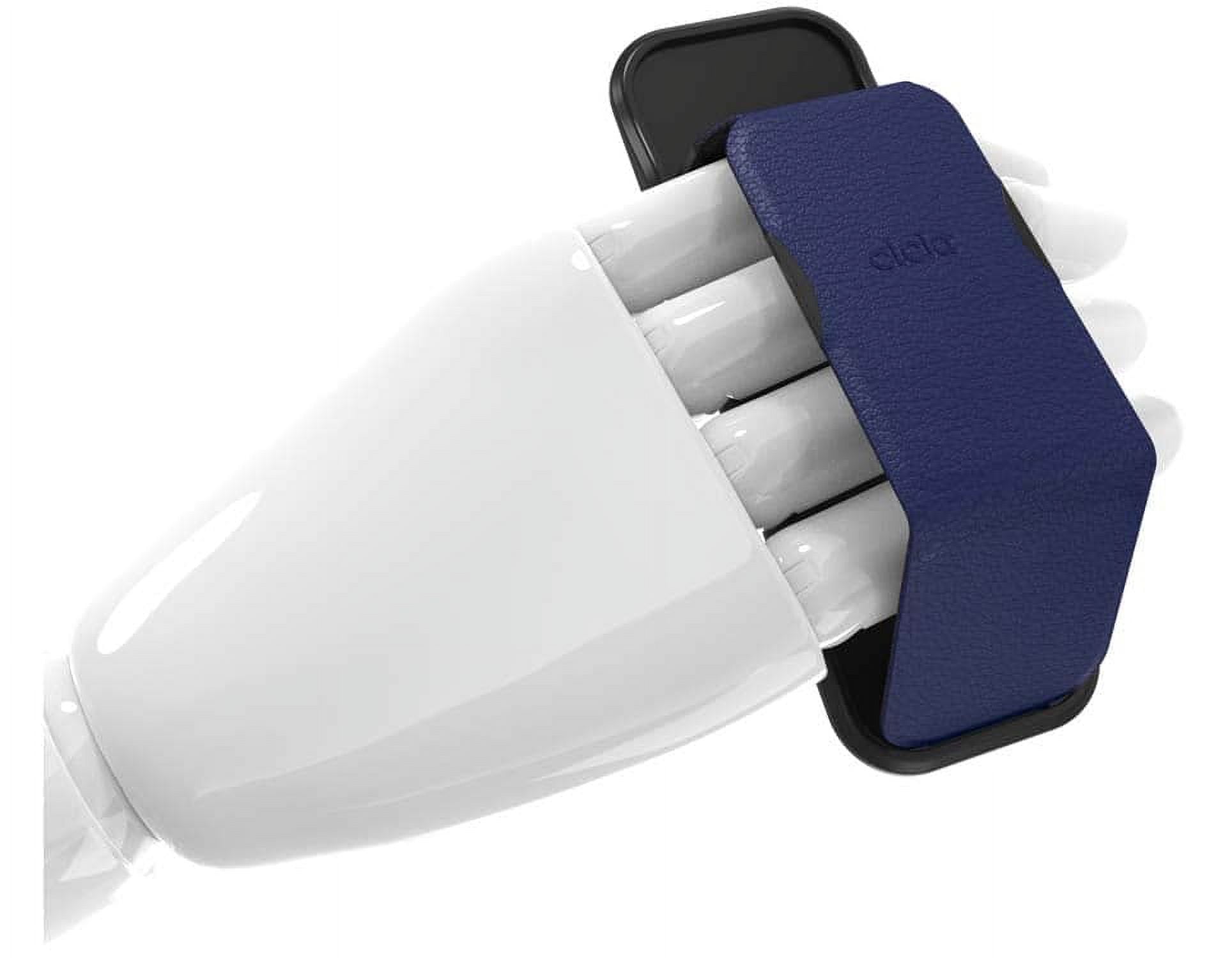 Clckr Smooth Leather Phone Grip - Navy - Walmart.com