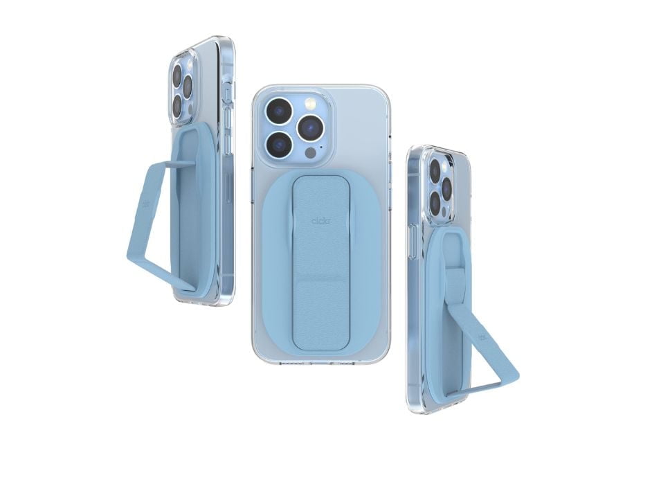 Clckr Stand & Grip For Magsafe Phone Grip | Color: Blue - Walmart.com