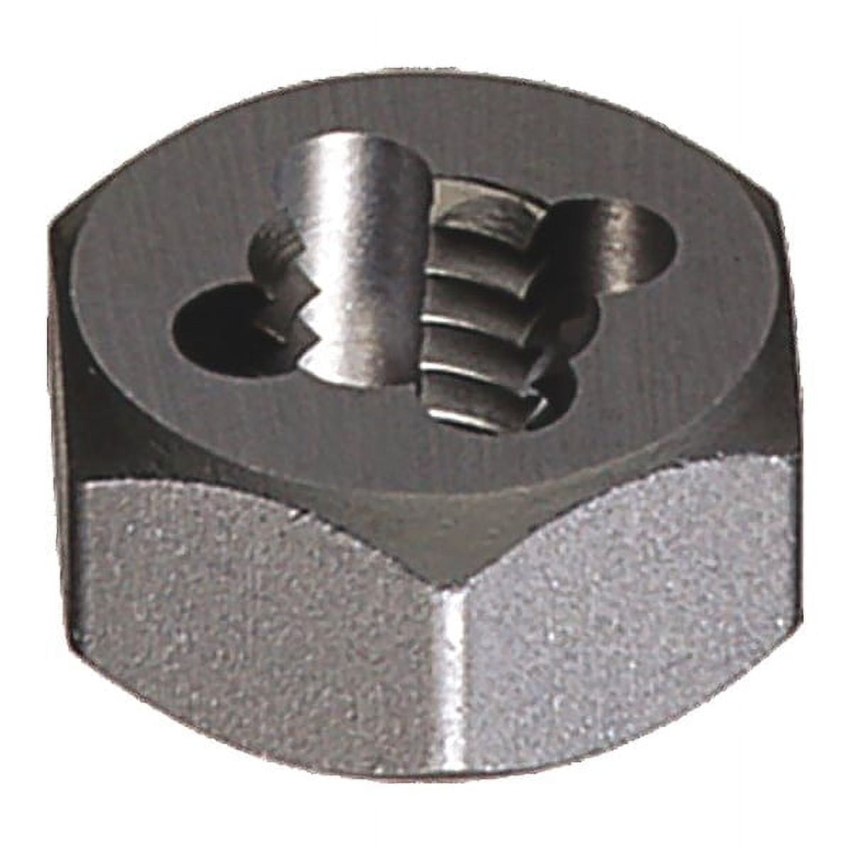 Cle-Line Hex Threading Die,5/16"-18,HSS C77604 - Walmart.com