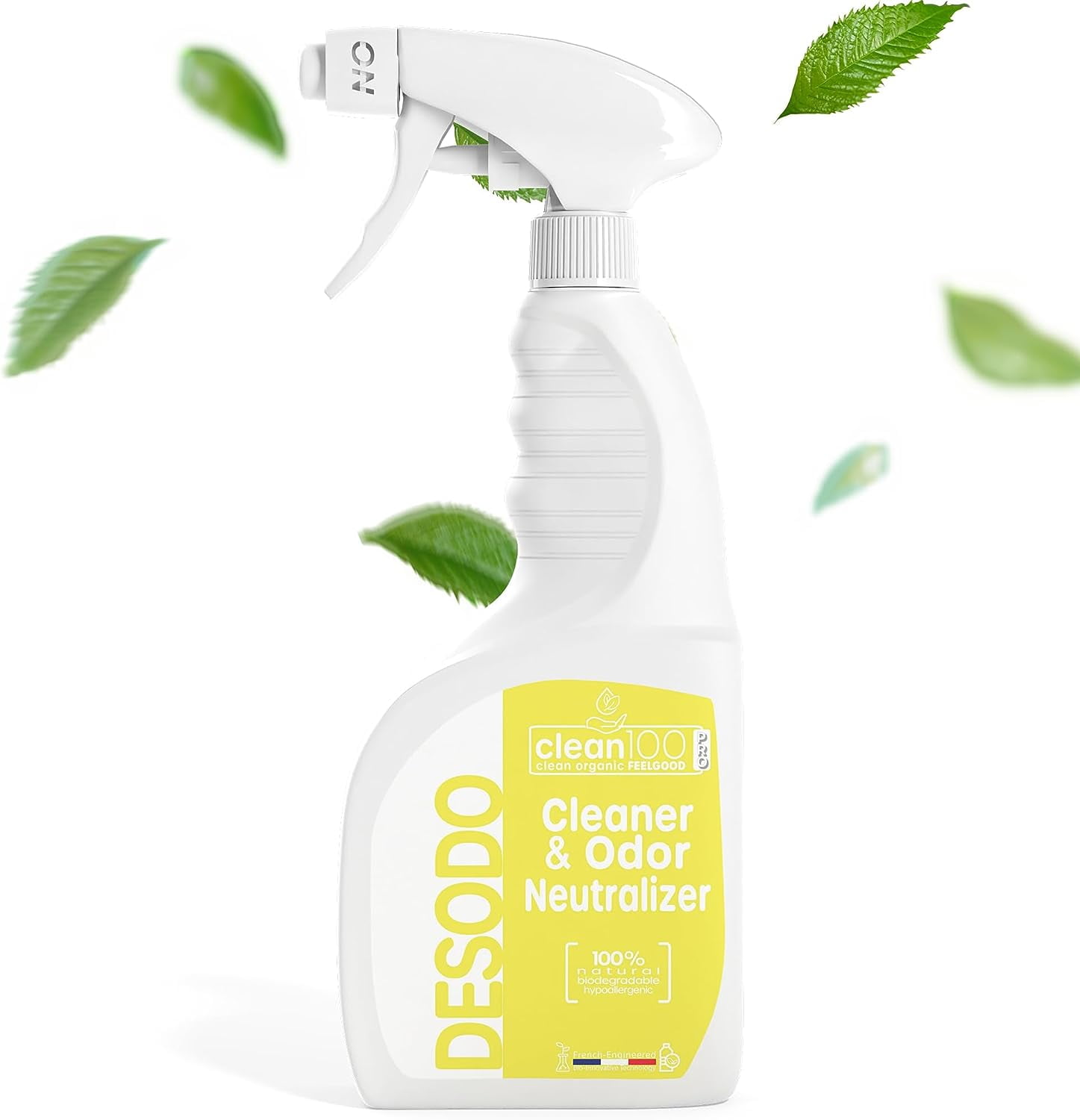 Clean 100 100% Natural Cleaner & Odor Neutralizer Spray Indoor ...