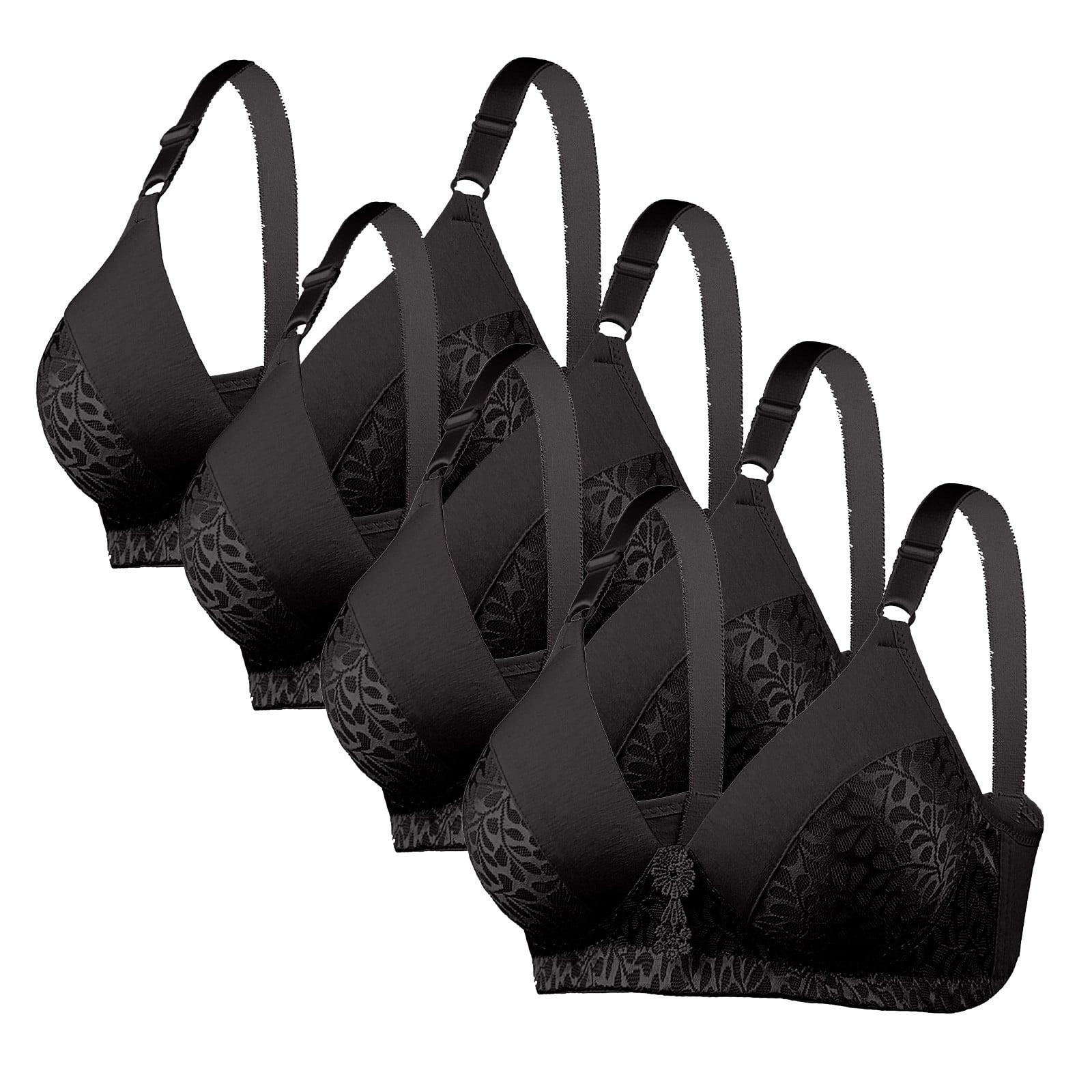 Clean 4 Pcs Strapless Bras For Women One Piece Seamless Bra Beauty Back ...