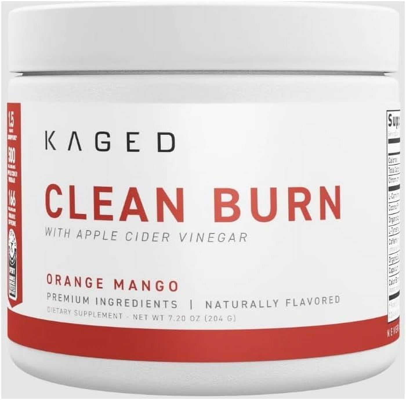 Kaged Diet Drink, Clean Burn Powder with ACV, Weight Loss Mixes ...