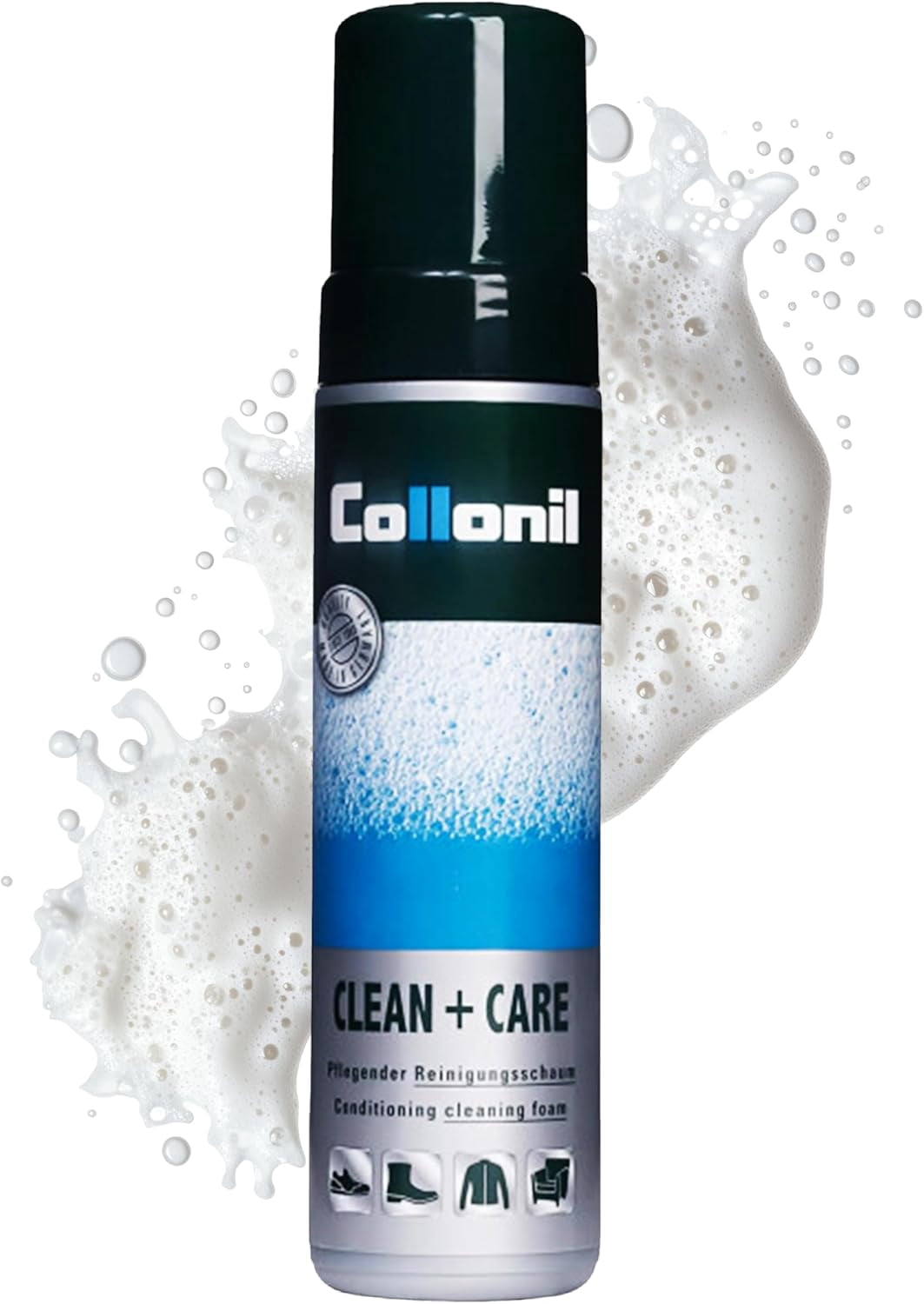 Clean &Care Shoe & Leather Cleaner XL 6.76 fl oz - Cleaning Foam ...