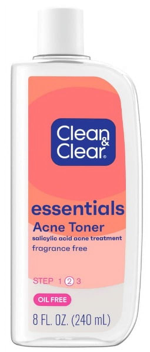 Clean & Clear Deep Cleaning Salicylic Acid Acne Medication (Pack of 10 ...