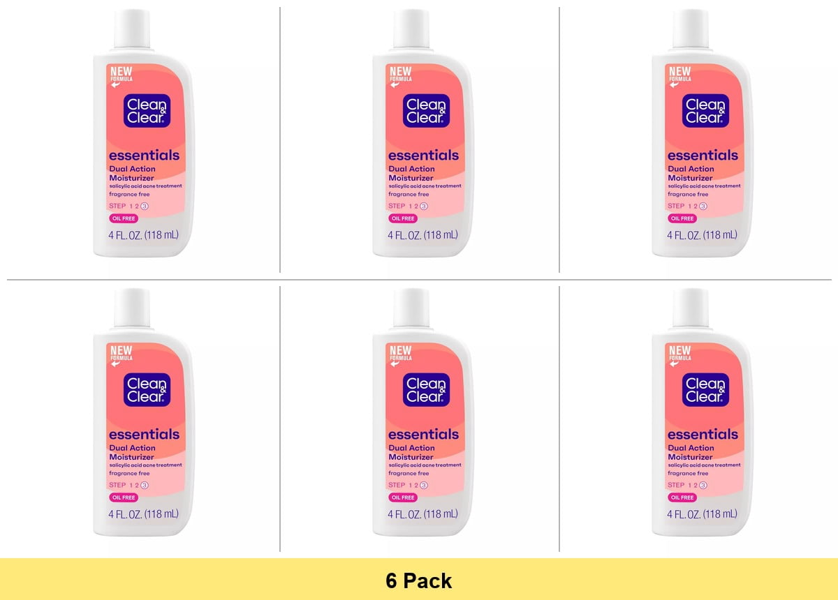 Clean & Clear Essentials Facial Moisturizer with Salicylic Acid Acne ...