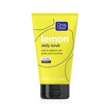 Clean & Clear Lemon Gel Facial Cleanser with Vitamin C, 7.5 fl. oz ...