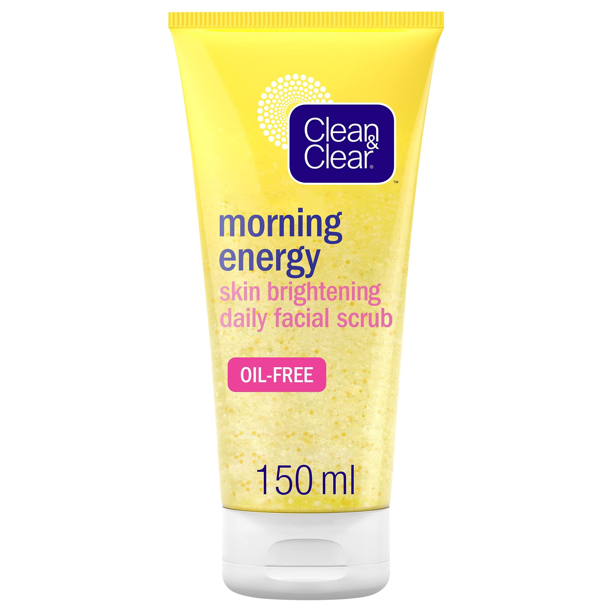 Clean & Clear Morning Energy Skin Brightening Daily Facial Scrub 150 ml ...