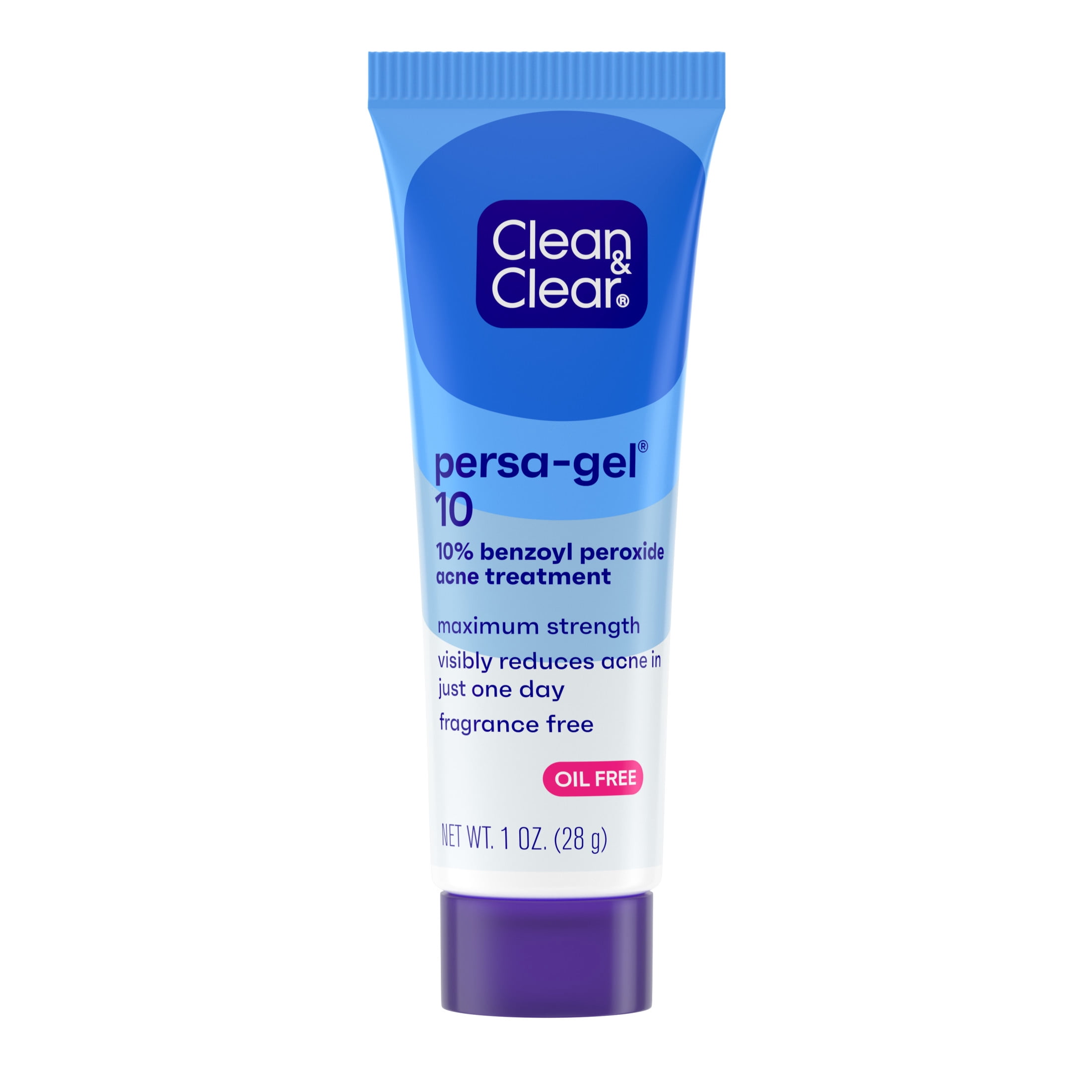 Clean & Clear Persa-Gel 10 Acne Treatment, Benzoyl Peroxide, 1 fl. oz ...