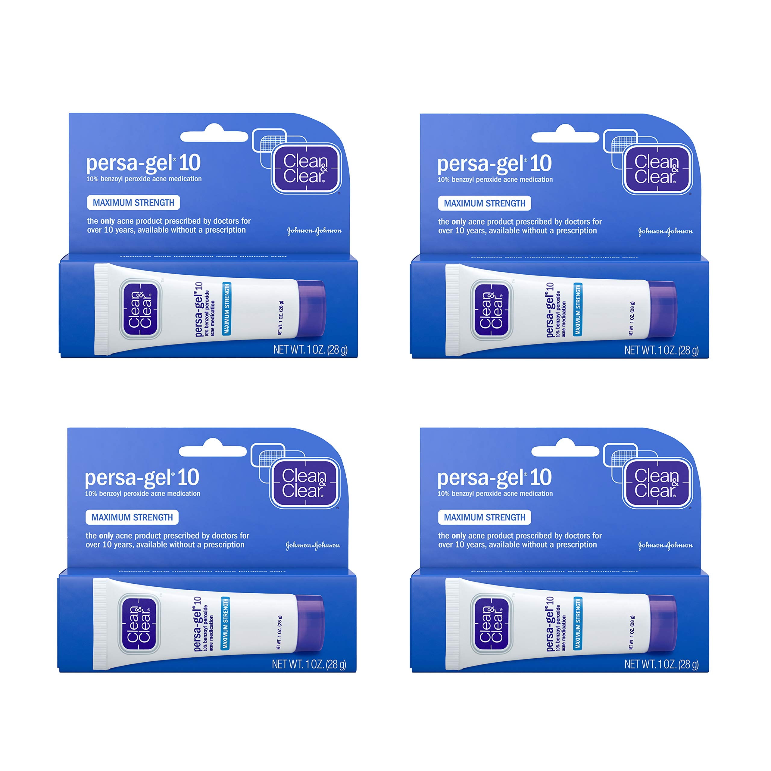 Clean & Clear Persagel 10 Acne Medication Spot Treatment With Maximum ...