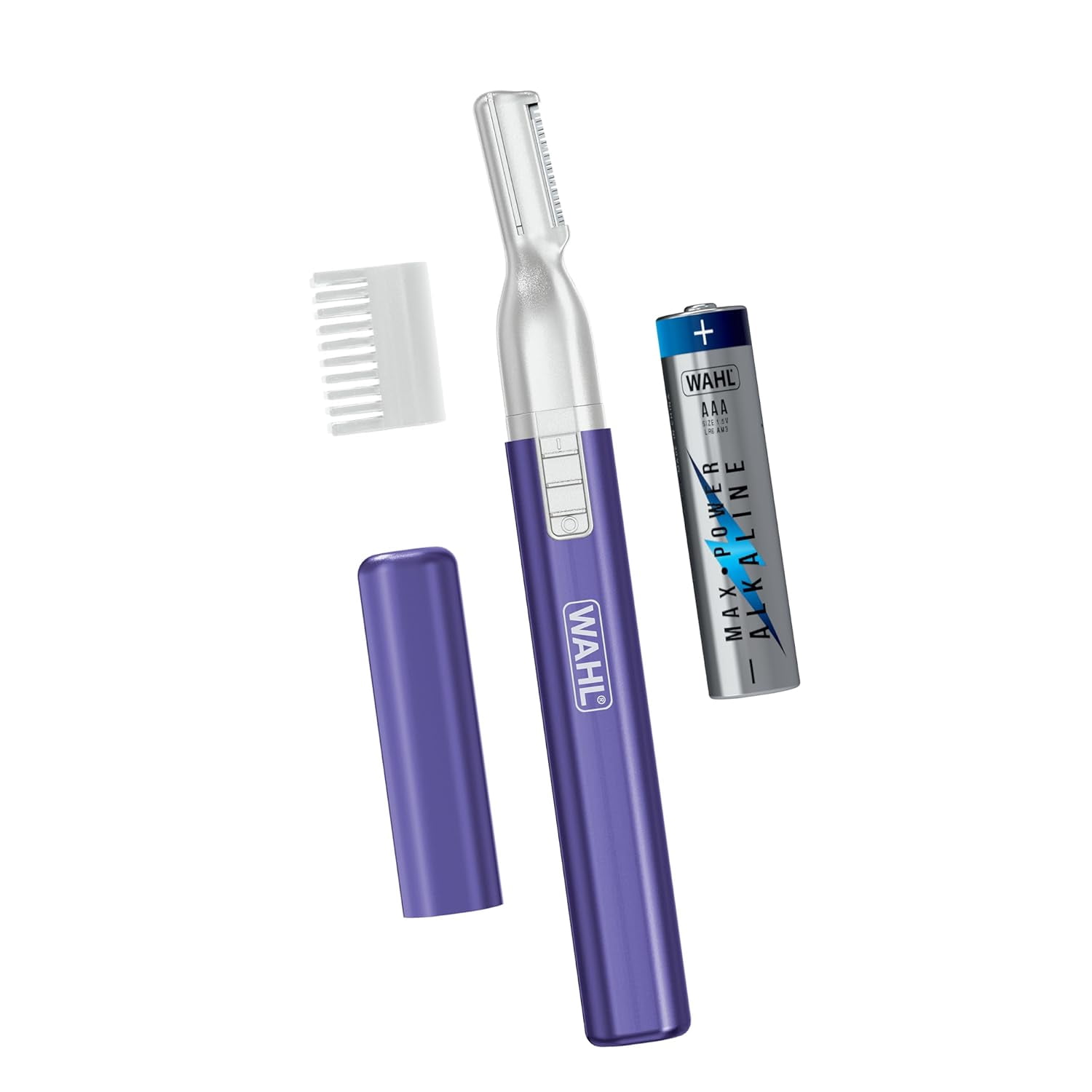 Clean & Confident Female Battery Pen Trimmer with Rinseable Blades for ...