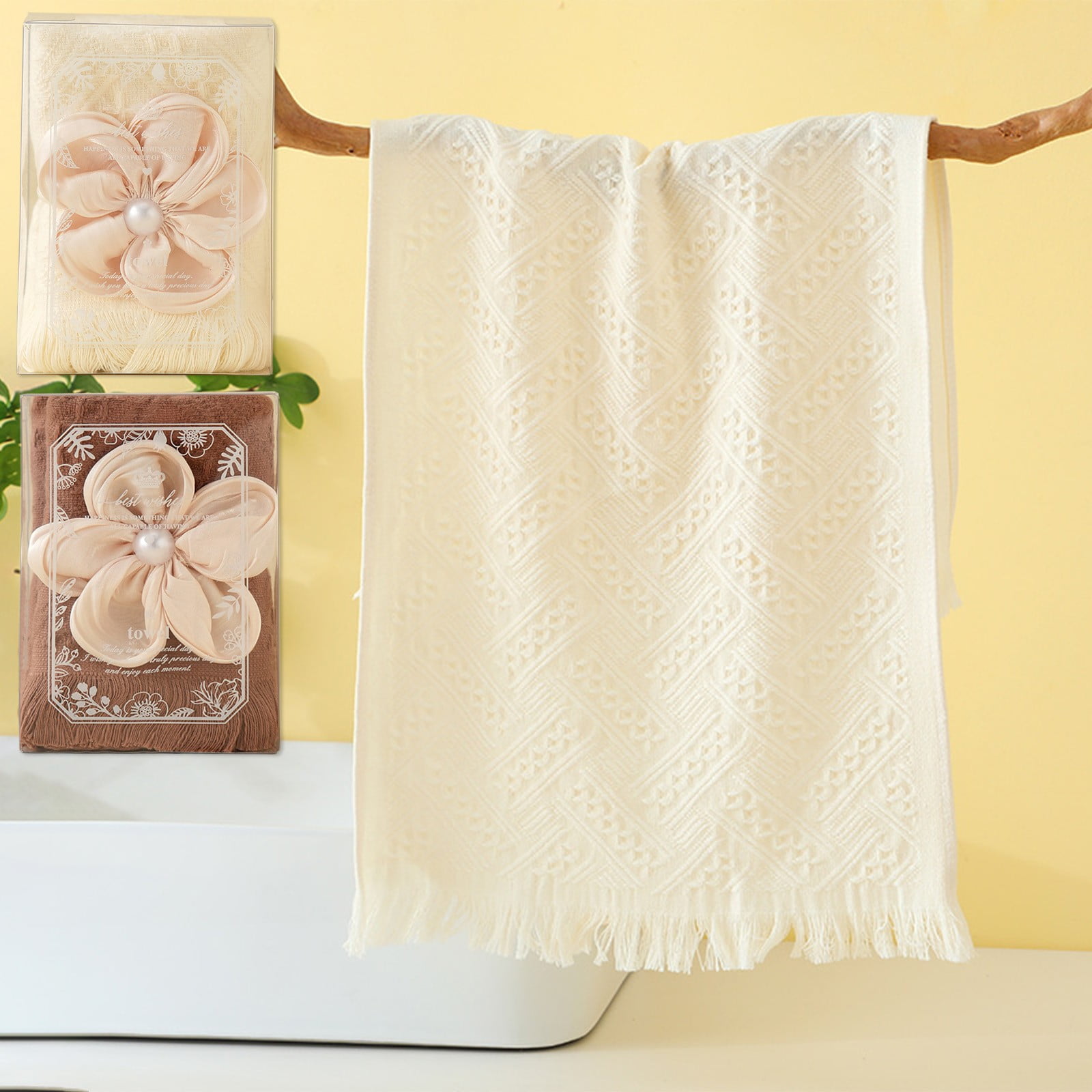 Clean Cottons Tassel Towels Bridesmaid Gifts Wedding Niches Practical ...